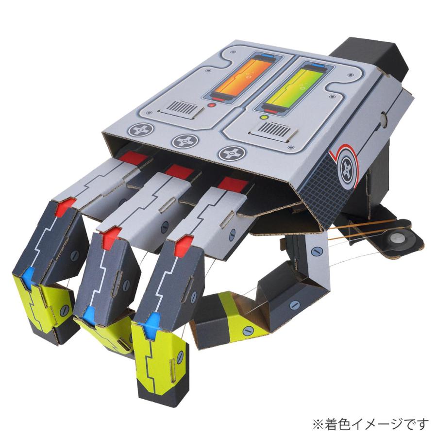 hacomo 工作キット ダンボール WOW メカハンド 小学生 難易度5 （ 段ボール ダンボール製 ロボット 貯金箱 おもちゃ 工作 ） : リビングート ヤフー店 - 通販 ...