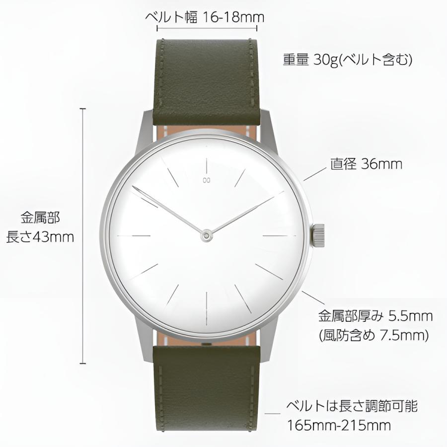 INSTRMNT DRESS WATCH 36MM GOLD / OLIVE NUBUCK LEATHER （ 腕時計 時計 レディース ...
