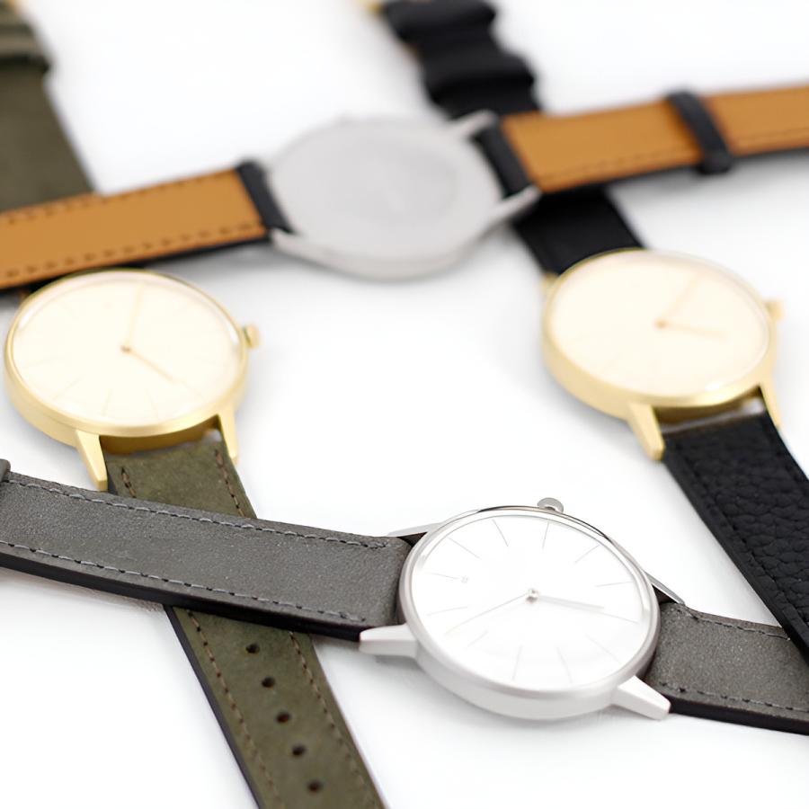 INSTRMNT DRESS WATCH 36MM GOLD / OLIVE NUBUCK LEATHER （ 腕時計 時計 レディース ...
