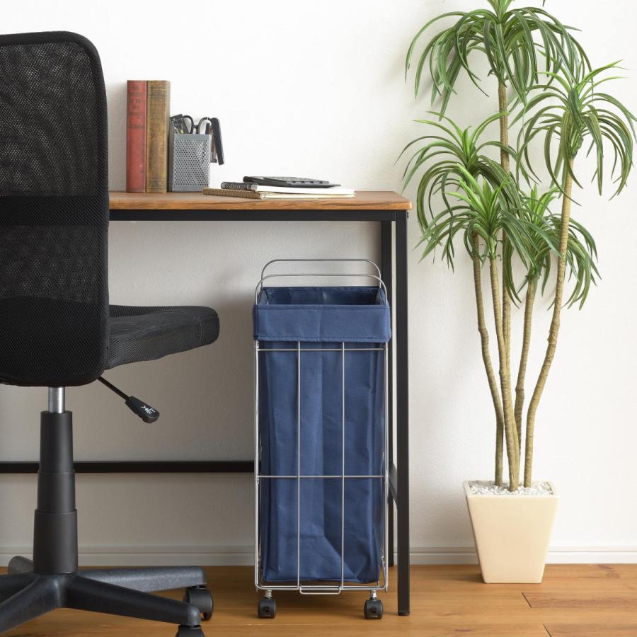 SANKA（家具、インテリア） ランドリーバスケット 折りたたみ サンバッサ S＆W ワイヤーバスケット 45L （ バスケット ランドリー 洗濯 脱衣かご 隙間収納 隙間 洗面所 洗濯機横 ...