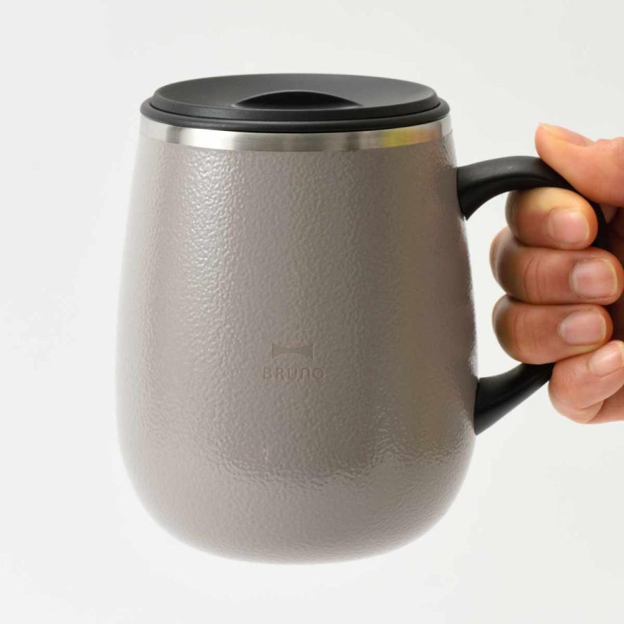 BRUNO マグカップ 460ml 蓋つきステンレスマグ tall （ ブルーノ ステンレスマグ ステンレス製 保温 保冷 カップ コップ マグ ） : リビングート ヤフー店 - 通販 ...