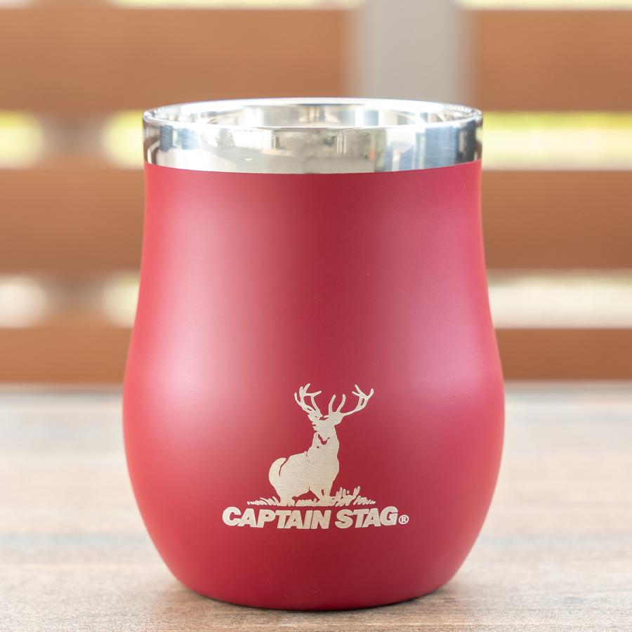 CAPTAIN STAG（キャプテンスタッグ） タンブラー 240ml 香る真空二重タンブラー （ CAPTAIN STAG 保温 保冷 お酒 ステンレス コップ カップ 食器 ） : リビン ...