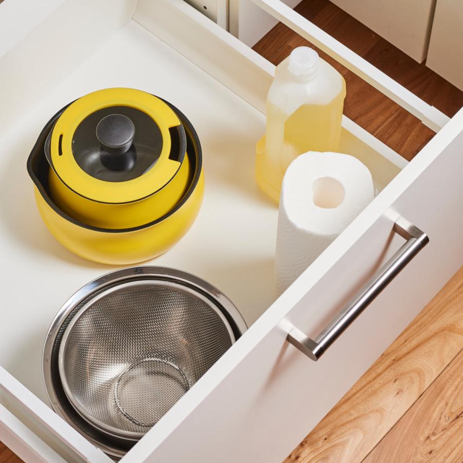 ToMay マルチポット M 4点セット IH対応 Tomay 蓋付き 着脱ハンドル付き （ ガス火対応 オーブン対応 片手鍋 マルチパン セット 取っ手が取れる ） : リビングート ヤフー ...