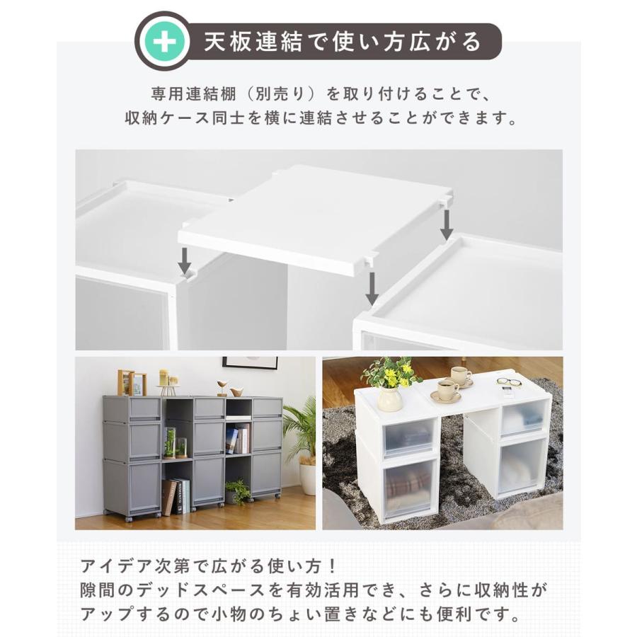 Fits 収納ケース フィッツ フィッツケース FC40-4040 （ 幅40×奥行40×高さ40cm 収納 ケース 衣類収納 積み重ね ...