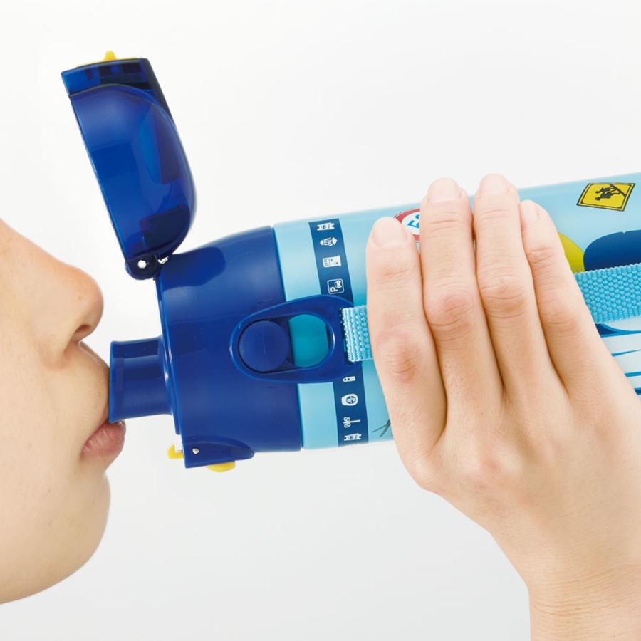 水筒 580ml 超軽量2WAYステンボトル 保温 保冷 トミカ24 （ トミカ クルマ 車 くるま ワンプッシュ ボトル コップ飲み 子供 子供用水筒 ） :445018:リビングート ...