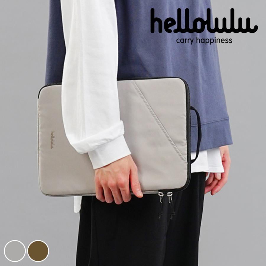 hellolulu （アウトレット）Hellolulu ERLE 3WAY スリーブケース 14インチ （ ケース ショルダーバッグ PCバッグ 肩掛け かばん 鞄 ノートパソコン 軽い ハロ ...