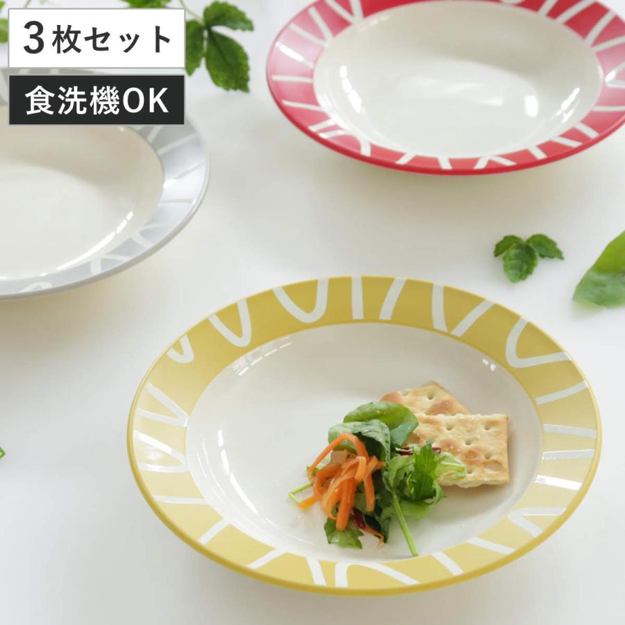 プレート 18cm S クープ Amu dish アミュディッシュ プラスチック 同色3枚セット （ 食洗機対応 電子レンジ対応 日本製 皿 中皿 丸 ） :450367set:リビングート ...
