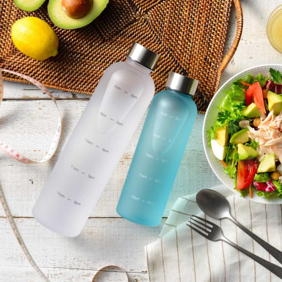 和平フレイズ 水筒 560ml クリアタイム リマインダーボトル （ 常温 直飲み スクリュー クリアボトル マグボトル スポーツボトル 目盛り付き ） : リビングート ヤフー店 - 通販 ...