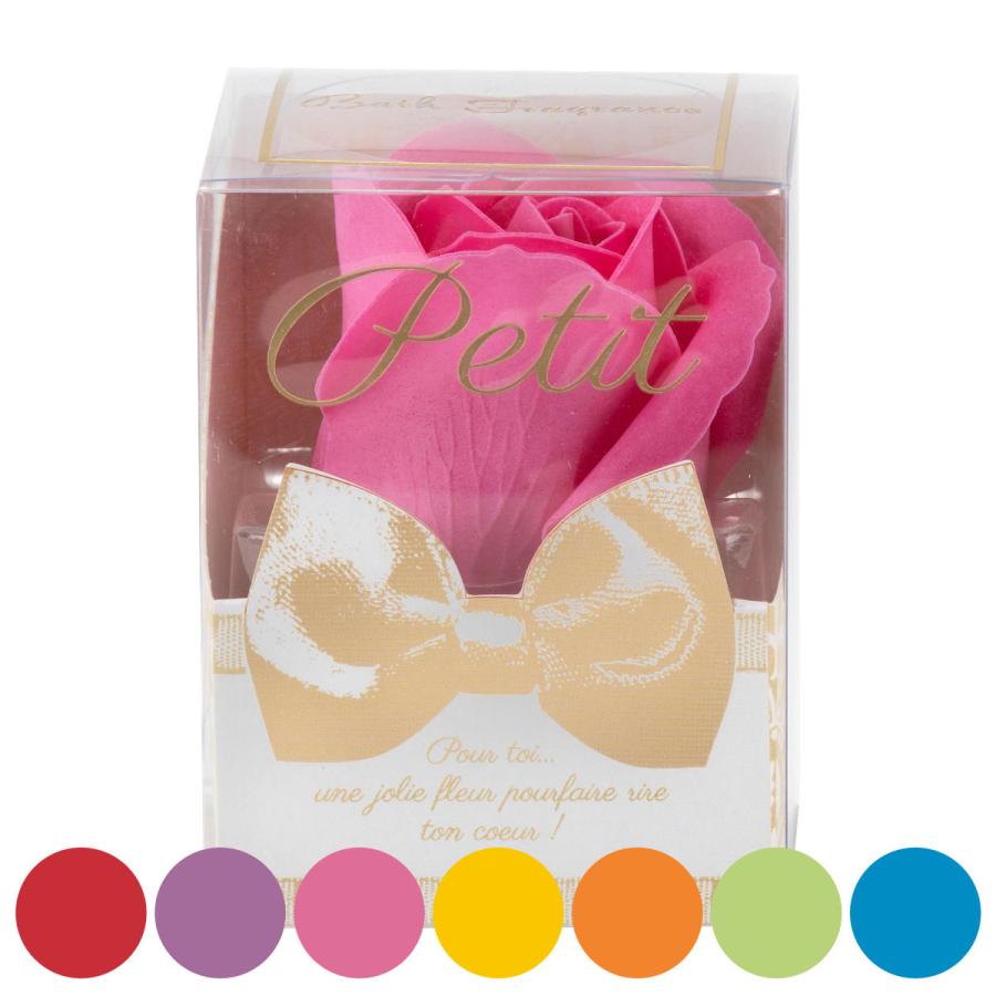 Q-FLA ソープフラワー Petit 入浴剤 シャボンフラワー 花のカタチの入浴剤 （ お風呂 温浴 風呂 リラックス プレゼント 花 ギフトボックス ） : リビングート ヤフー店 ...