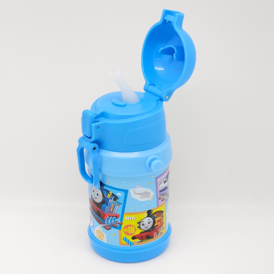 OSK 水筒 450ml ストロー付ステンレスボトル きかんしゃトーマス （ トーマス ストローボトル ステンレス 保冷 子供 大人 ストロー付き ） : リビングート ヤフー店 - 通販 ...