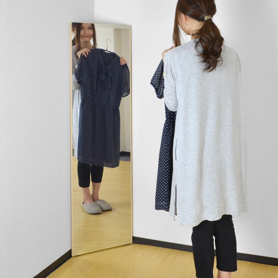 割れない鏡 リフェクスミラー スタンダード ロング 細枠 姿見 40×150cm （ 鏡 ミラー 壁掛け ウォールミラー フィルムミラー Refex ） : リビングート ヤフー店 - 通販 ...