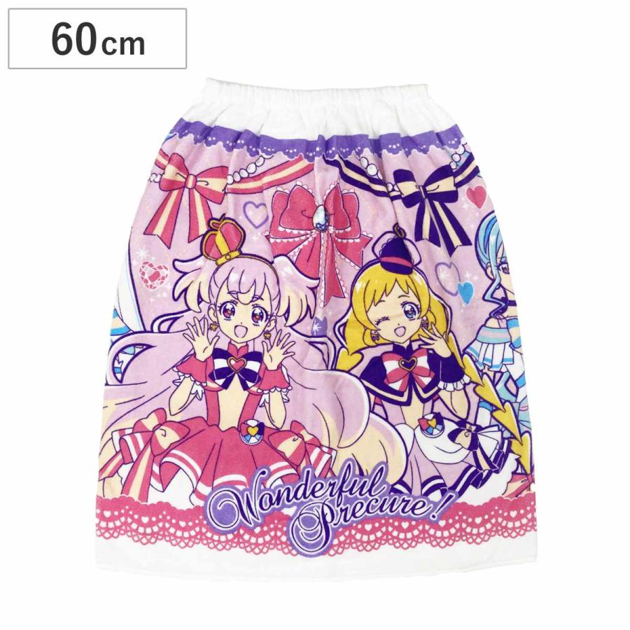 巻きタオル わんだふるぷりきゅあ！ 60×110cm （ タオル プール ラップタオル キッズ キャラクター 綿100 ） :457318:リビングート ヤフー店 - 通販 - Yahoo ...