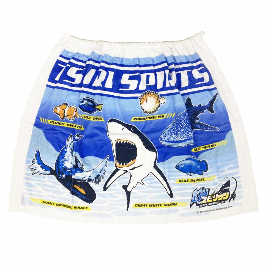 巻きタオル 釣りスピリッツ 80×110cm （ タオル プール ラップタオル キッズ キャラクター 綿100 ） : リビングート ヤフー店 - 通販 - Yahoo!ショッピング