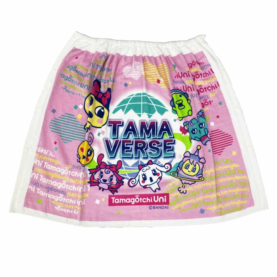 巻きタオル たまごっち 80×110cm （ タオル プール ラップタオル キッズ キャラクター 綿100 ） : リビングート ヤフー店 - 通販 - Yahoo!ショッピング