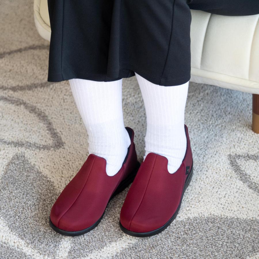 介護シューズ 両足 3E 瞬感スポッと 3L〜5L 施設用 外出用 （ 介護靴 靴 手を使わずに履ける レディース メンズ 室内 屋外 軽量 抗菌 防臭 撥水 あゆみ ） : リビングート ...