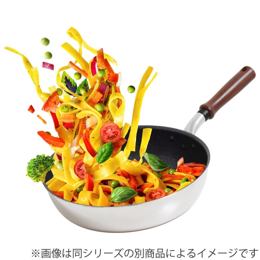 ウルシヤマ金属工業 いため鍋 28cm IH対応 IH-ガット 底広 軽量 日本製 UMIC 深型フライパン （ ガス火対応 オール熱源対応 深型 炒め鍋 ふっ素加工 軽い ） : リビン ...