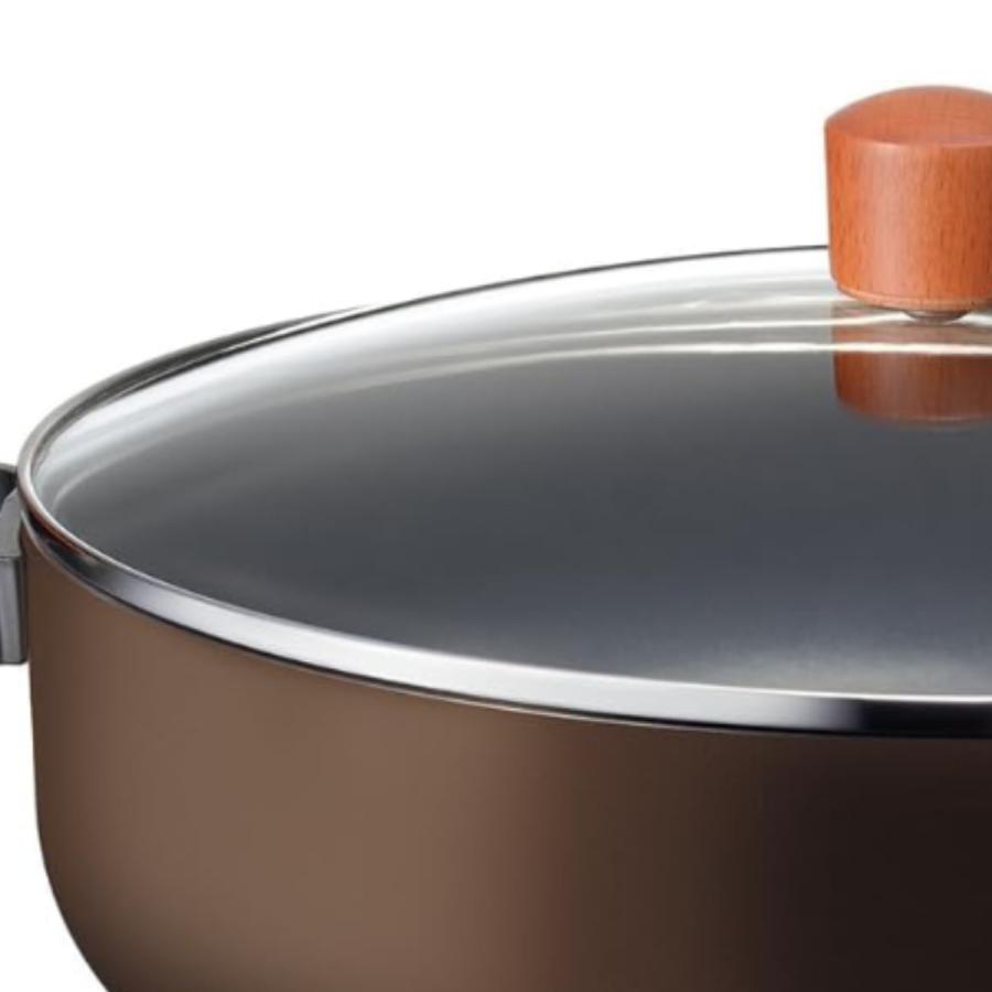 和平フレイズ 卓上鍋 32cm IH対応 ガラス蓋付き なごみ丈膳 大型鍋 （ ガス火対応 オール熱源対応 両手なべ ふっ素加工 フッ素加工 軽い ） : リビングート ヤフー店 - 通販 ...