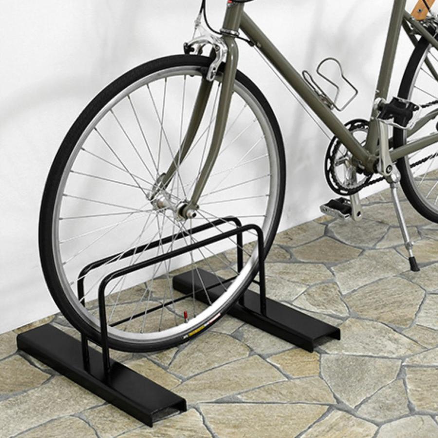 自転車ラック 3台用 シンプル （ 自転車用 収納 ラック 自転車スタンド 日本製 ） : 465596 : リビングート ヤフー店 - 通販 ...
