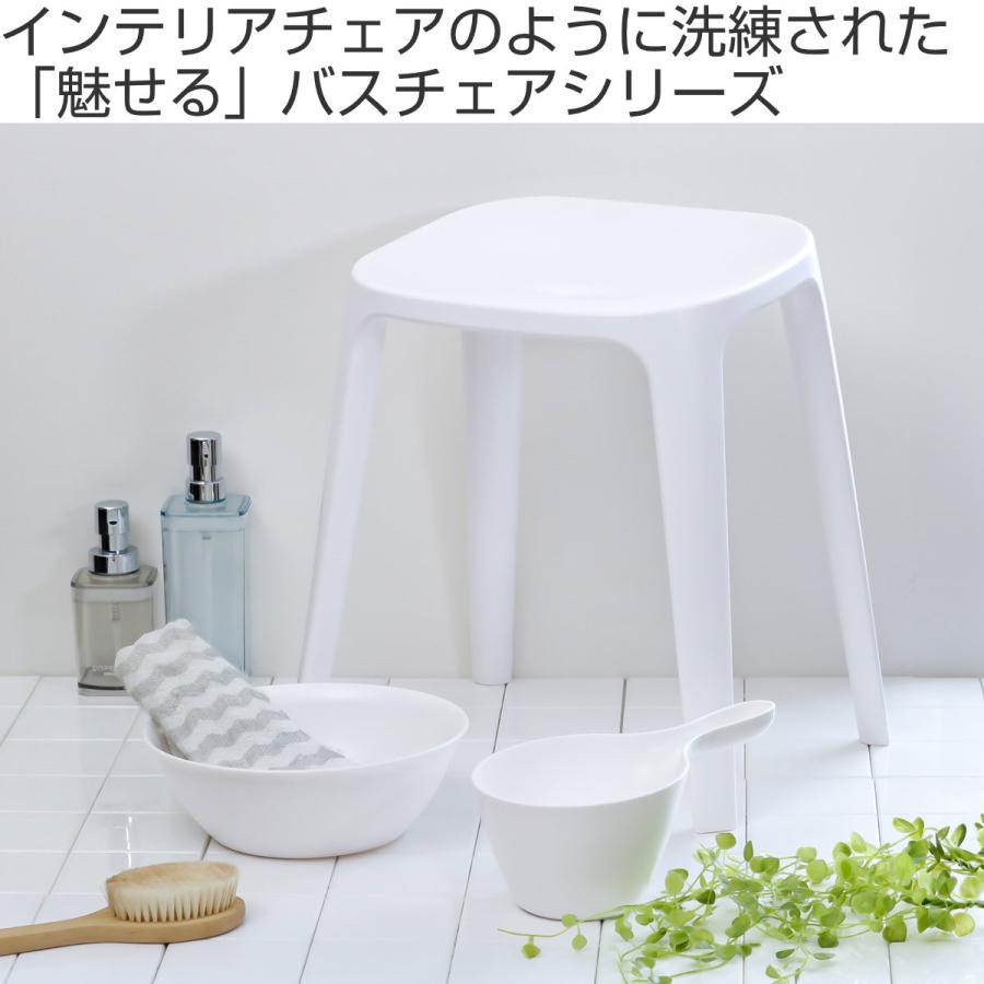 風呂椅子 バスチェアEX 40cm 銀イオン 日本製 （ 風呂いす バスチェア お風呂 腰掛け 座面高40 抗菌加工 ） : 471503 ...