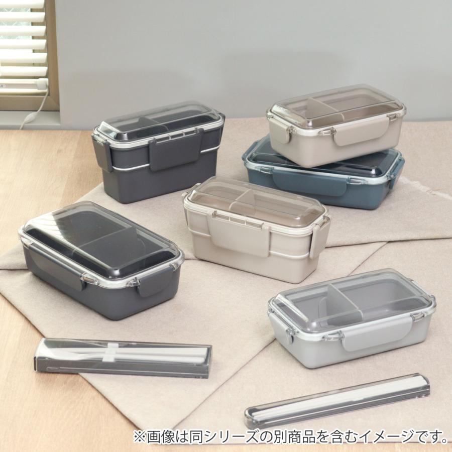 OSK（オーエスケー） 弁当箱 650ml カームカラー ランチボックス 仕切付 （ お弁当箱 食洗機対応 レンジ対応 一段 ドーム蓋 日本製 ） : リビングート ヤフー店 - 通販 ...