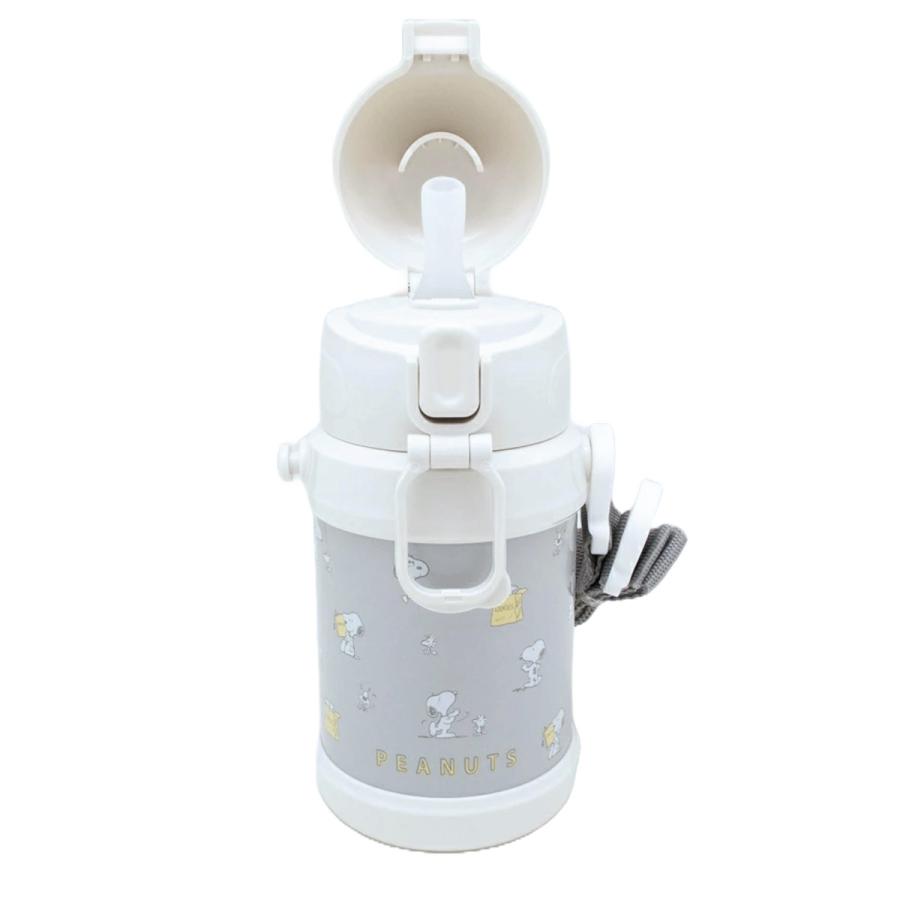 OSK 水筒450ml スヌーピー ストロー付ステンレスボトル （ SNOOPY ストローボトル ステンレス 保冷 子供 大人 ストロー付き ） : リビングート ヤフー店 - 通販 ...