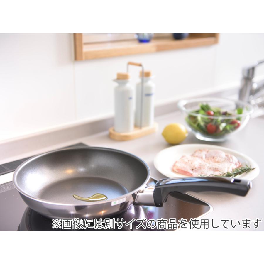 いため鍋 27cm IH対応 いため鍋DX フジノス 日本製 深型フライパン （ 炒め鍋 ガス火対応 アルミ ステンレス ふっ素加工 フッ素加工 ） : リビングート ヤフー店 - 通販 ...