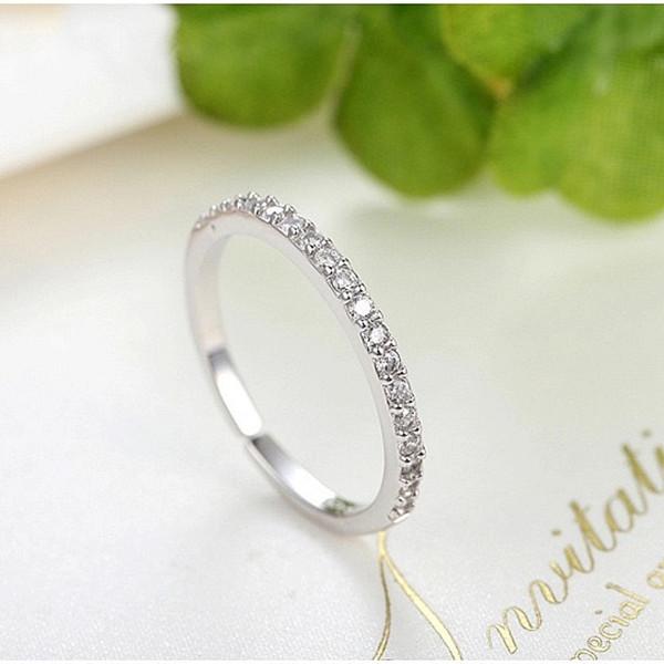 リング 指輪 s925 czダイヤモンド フリーサイズ 極細 華奢リング キラキラ 大人可愛い ジュエリー 金属アレルギー ピンキーリング プレゼント :lk2023060602:Bella ...