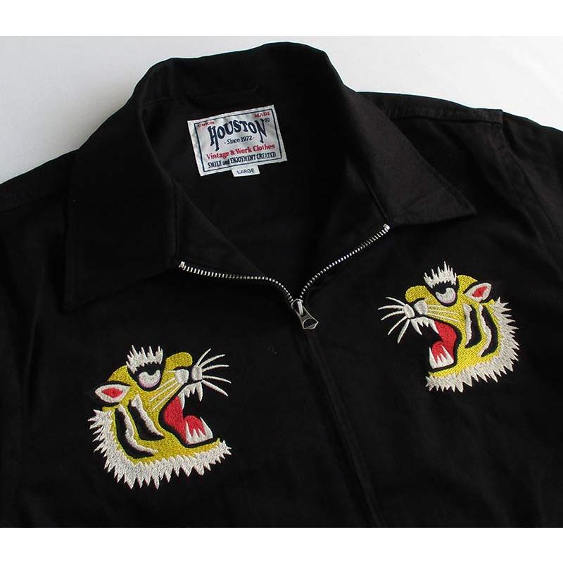HOUSTON（ヒューストン） メンズ ハリントンジャケット/スカジャン/スーベニアジャケット 刺繍 虎 : LL-Factory - 通販 - Yahoo!ショッピング