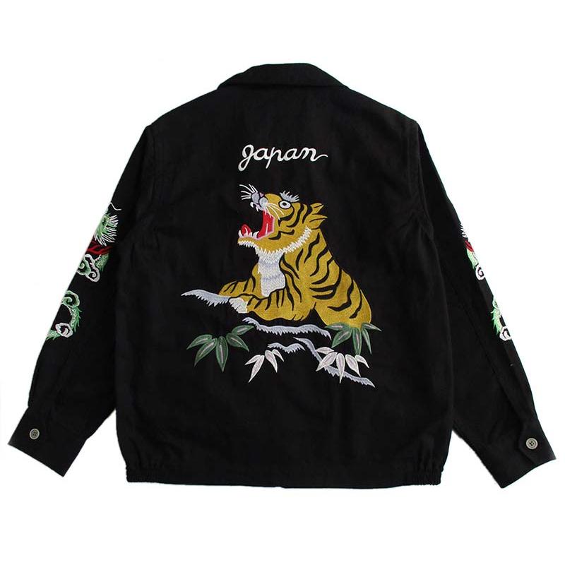 HOUSTON（ヒューストン） メンズ ハリントンジャケット/スカジャン/スーベニアジャケット 刺繍 虎 : LL-Factory - 通販 - Yahoo!ショッピング