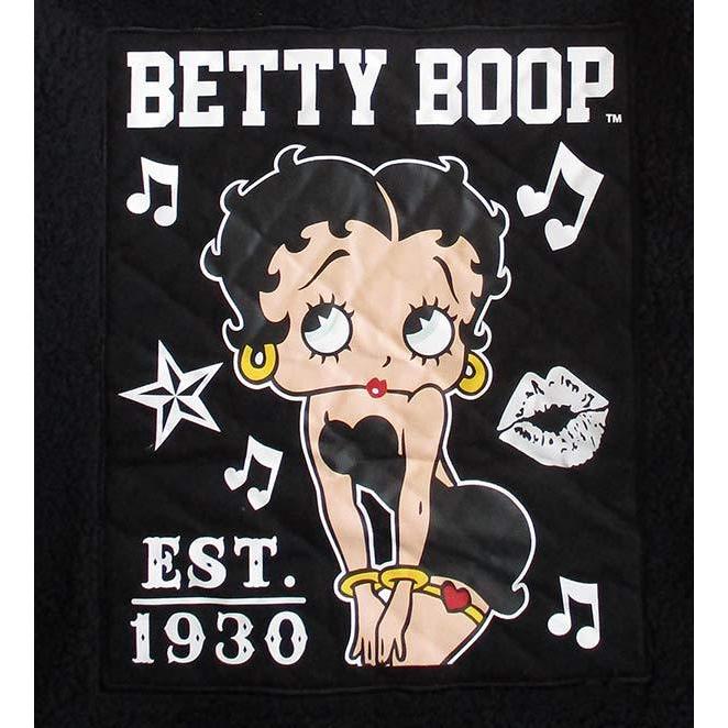 ベティーブープ Betty Boop ボアセットアップ(上下セット ベティーブープ Betty Boop ボアセットアップ(上下セット