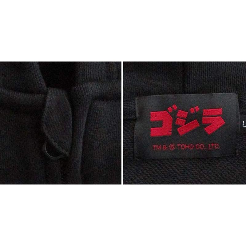 GODZILLA ゴジラ 裏毛ZIPパーカー スウェット メンズ レディース GODZILLA ゴジラ 裏毛ZIPパーカー スウェット メンズ レディース