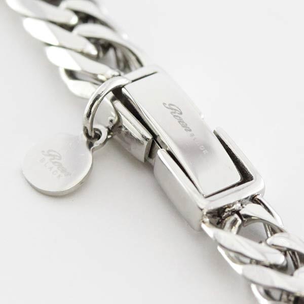 Roen BLACK ロエンブラック 6面W喜平 ネックレス ステンレス キヘイ 50cm メンズアクセサリー : LL-Factory - 通販 - Yahoo!ショッピング