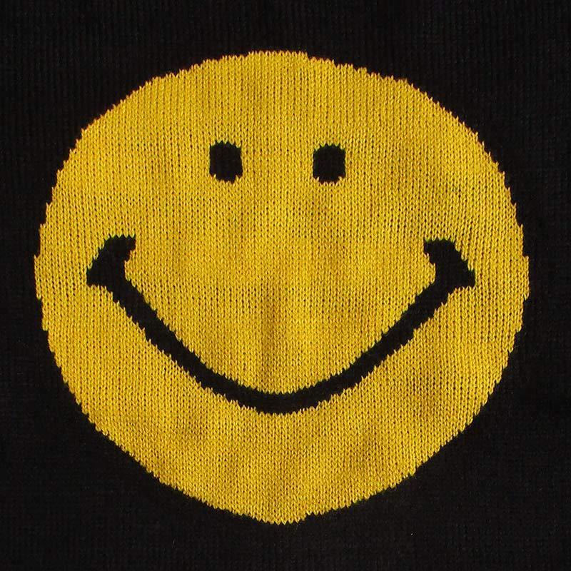 スマイリーフェイス Smiley face ジャガード クルーセーター スマイリーフェイス Smiley face ジャガード クルーセーター