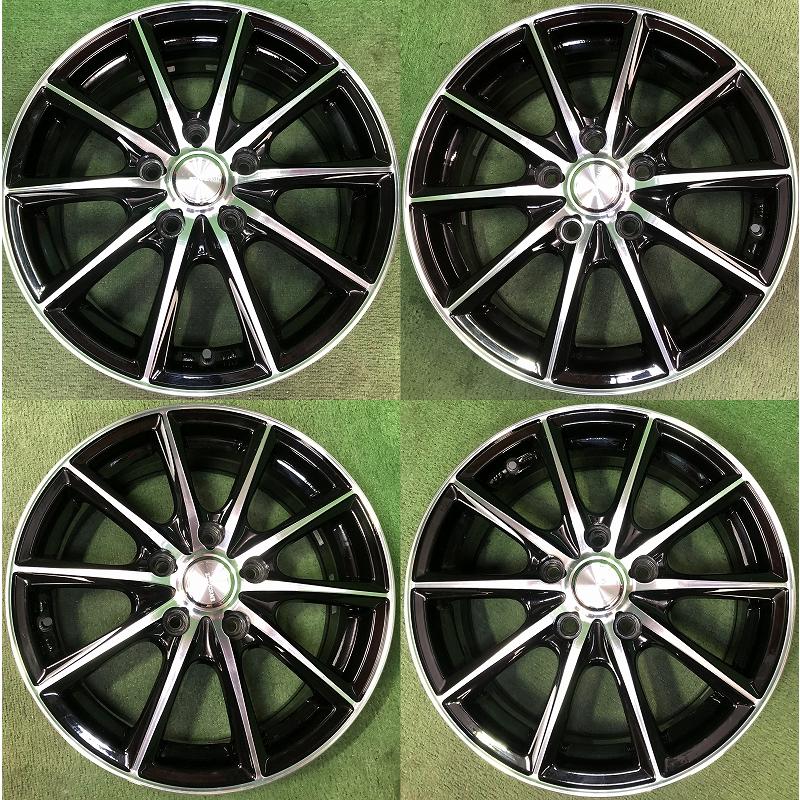 ECO FORME ★16インチ CRS-15 中古 社外 アルミホイール 4本 5穴 PCD:114.3 IN54★ : タイヤショップツーエル - 通販 - Yahoo!ショッピング