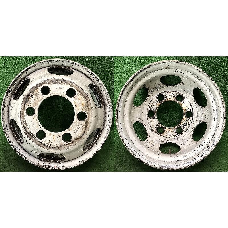 ★15.5インチ 中古 鉄ホイール 4本 6穴 PCD:185 IN107 ハブ133mm★ : タイヤショップツーエル - 通販 - Yahoo!ショッピング