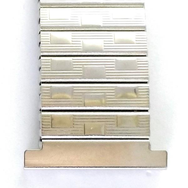 ドイツ製 ROWI 【fixoflex】メタル 時計バンド 伸縮メタルバンド (蛇腹バンド) 16-20mm RW4511 : LM LULU ...