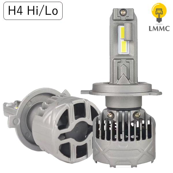 ミラ（ダイハツ） 55w [ 明るさに自信あり ] DAIHATSU ダイハツ ミラジーノ LA650 LA660 L700 L710 LEDヘッドライト H4 車検対応 ホワイト ...