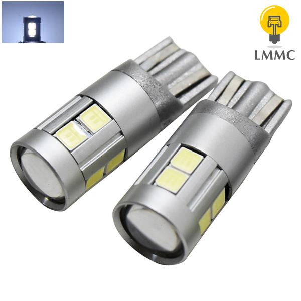 三菱 【青白い】 MITSUBISHI 三菱 ランサーエボリューション9 CT9A T10 LED 9連 9000k ポジション球 太いリード線 ホワイト 無極性 : lmmc - 通販 ...