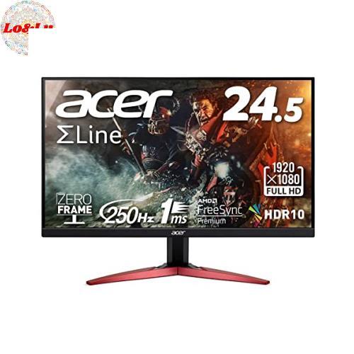 日本エイサー Acer ゲーミングモニター 24.5インチ VA 非光沢 フルHD 1ms 240Hz : Lo&Lu - 通販 - Yahoo!ショッピング