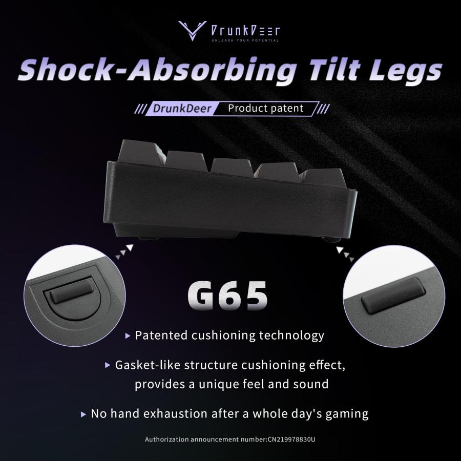 DrunkDeer G65 ラピッドトリガー メカニカルキーボード 磁気スイッチ ゲーム用 R : Lo&Lu - 通販 - Yahoo!ショッピング