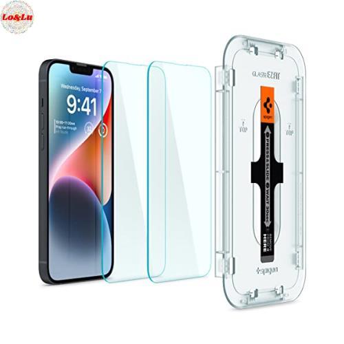 Spigen EZ Fit ガラスフィルム iPhone 14、iPhone 13、iPhone 13 Pro 用 貼り付 : Lo&Lu - 通販 - Yahoo!ショッピング