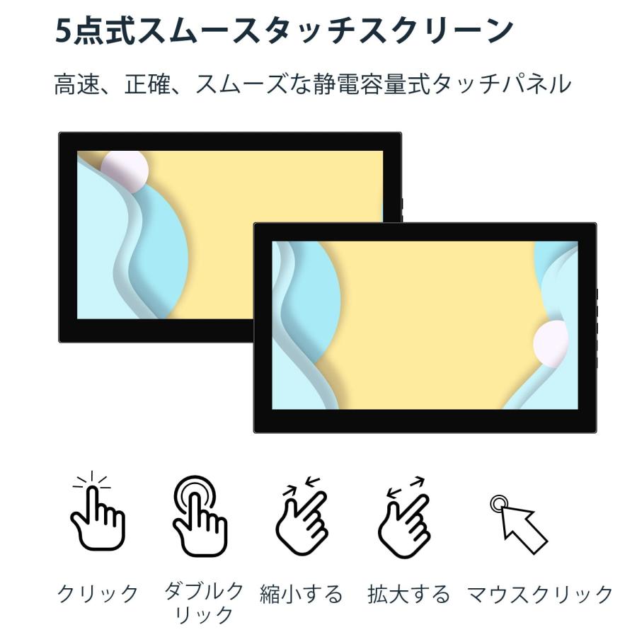 ミニ モニター 7 インチ タッチパネル モバイル HD小型モニター ミニ モニター 7 インチ タッチパネル モバイル HD小型モニター