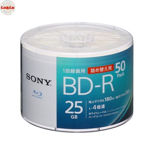 ソニー(SONY) ブルーレイディスク BD-R 25GB (1枚あたり地デジ約3時間) 1回録画 : 1320240705012911 : Lo&Lu - 通販 - Yahoo!ショッピング