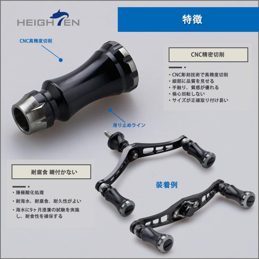 HEIGHTEN 15mm リール ハンドル ノブ シマノ ダイワ 通用 (Shimano Type A) (Dai : Lo&Lu - 通販 - Yahoo!ショッピング