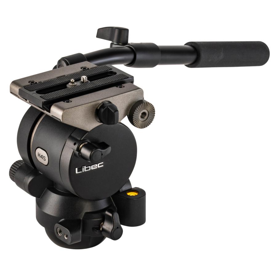 Libec (リーベック) H45 パーフェクトバランスデュアルヘッド / 無段階カウンターバランス機構付 ビデオ雲台 : et-4975981478192 : ロカユニバーサルデザイン ...