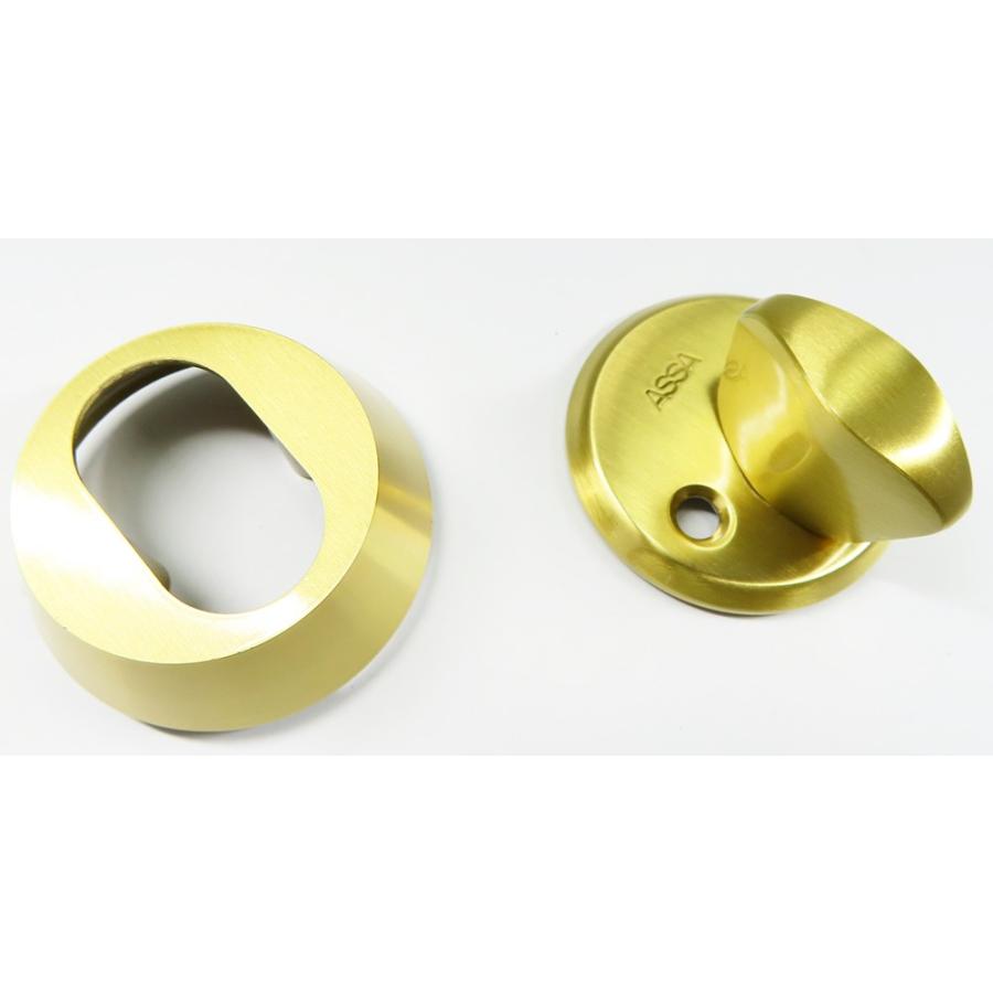 ASSA ABLOY用 シリンダーリング・サムターンセット 8765錠ケース用 ゴールド色 :10000807:ロックセンター - 通販 ...