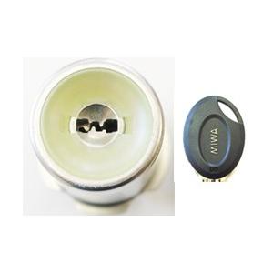 美和ロック MIWA-PR(J) シリンダー（85RA） シルバー色 : ロックセンター - 通販 - Yahoo!ショッピング