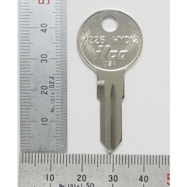 ハーレー 1980-1986 ブランクキー HYD12 X226 ILCO 合鍵材料 : ロックドクターYahoo!店 - 通販 - Yahoo!ショッピング