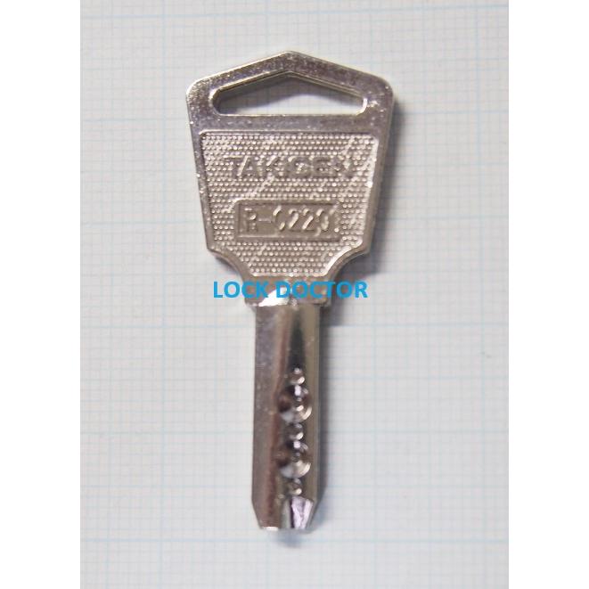 タキゲン R0220 鍵 No.R0220 キー 分電盤 配電盤 純正キー R0220番 TAKIGEN 合鍵 カギ : ロックドクター ...