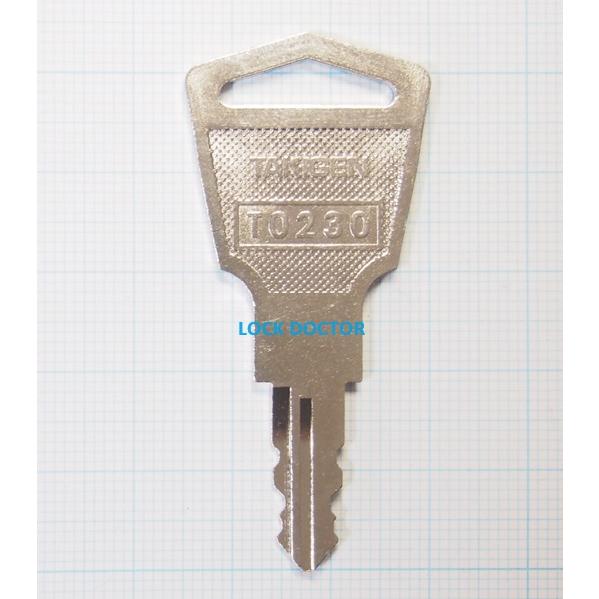 タキゲン T0230 鍵 No.T0230キー 純正キー T0230番 TAKIGEN 合鍵 カギ : ロックドクターYahoo!店 - 通販 ...